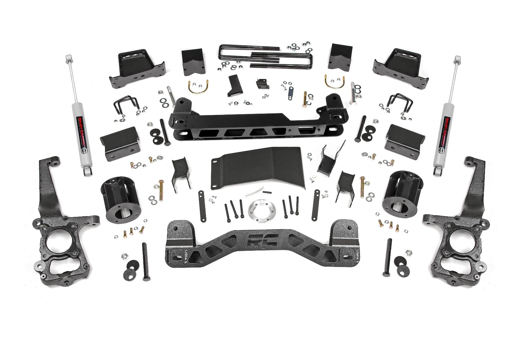 Rough Country 6 INCH LIFT KIT FORD F-150 4WD (2015-2020) – Platinum High Performance Solutions, LLC.